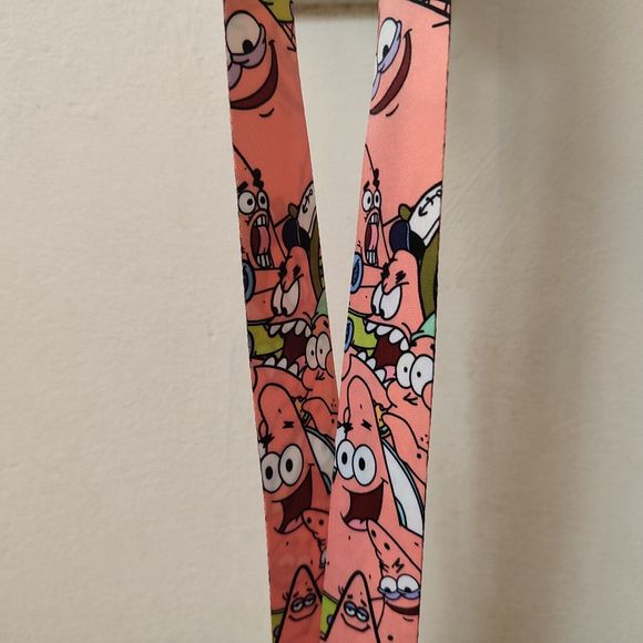 Nickelodeon | Accessories | Spongebob Patrick Star Cloth Lanyard With ...
